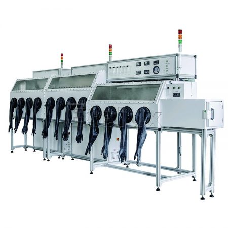 nuclear glove box, nuclear glovebox, glovebox, gove box